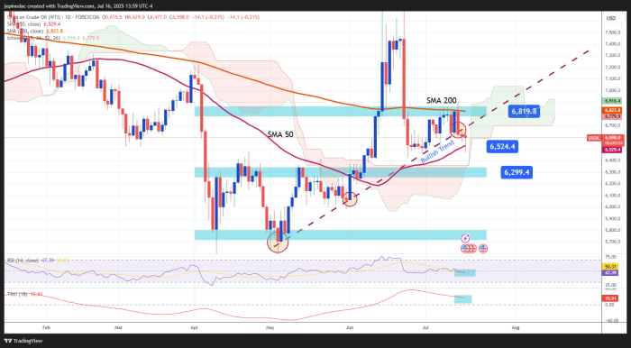 Crude Oil Outlook: WTI Crude Faces the $65 Zone