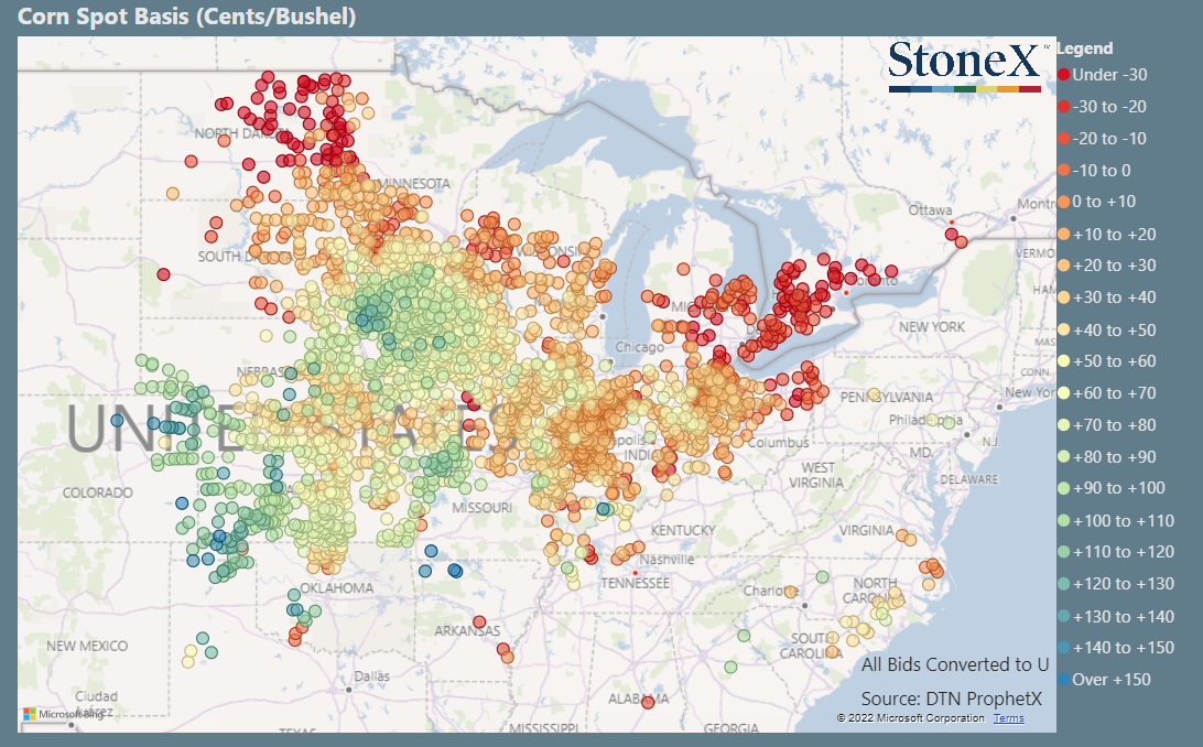 U.S. Corn Basis Maps
