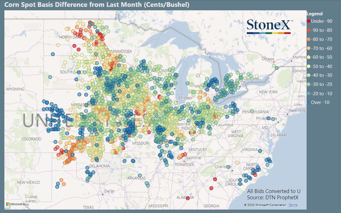 U.S. Corn Basis Maps