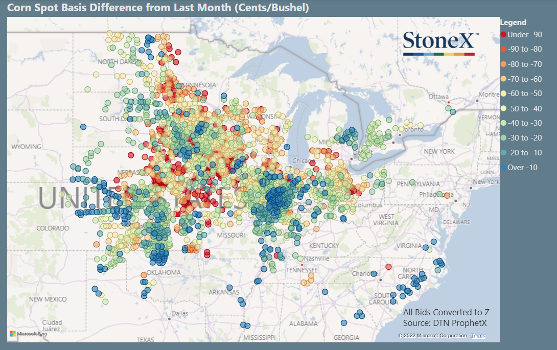 U.S. Corn Basis Maps