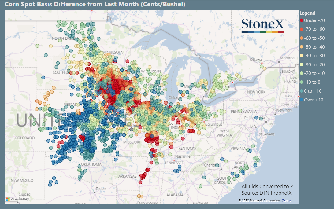 U.S. Corn Basis Maps
