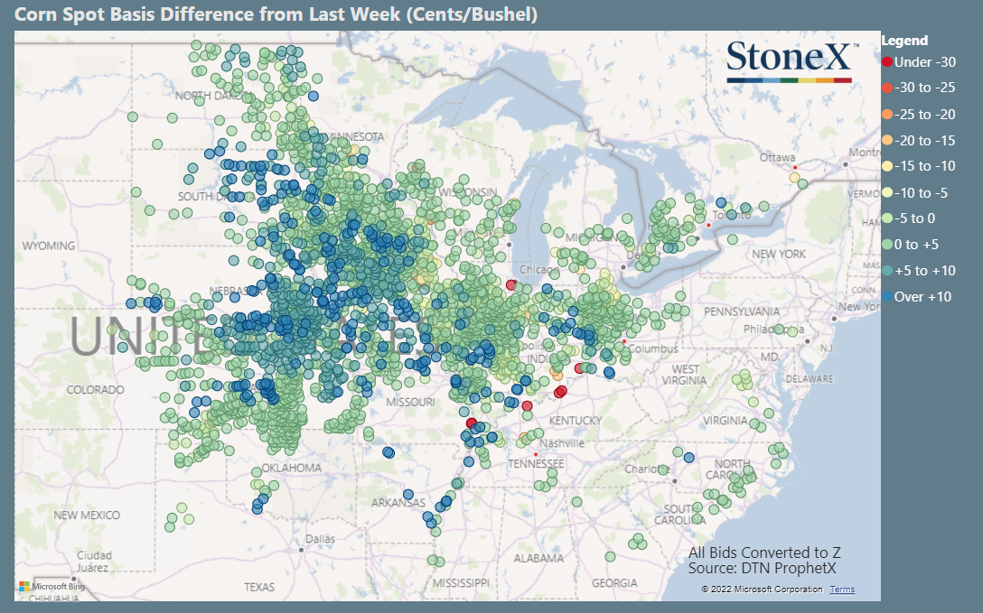 U.S. Corn Basis Maps