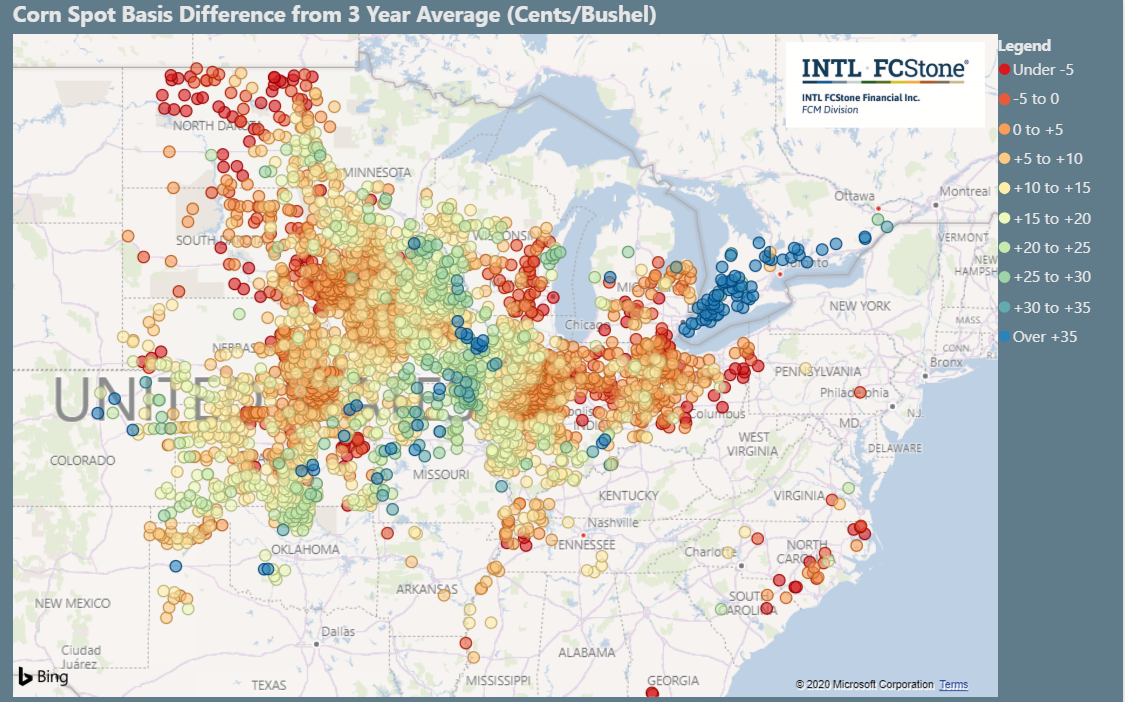 U.S. Corn Basis Maps