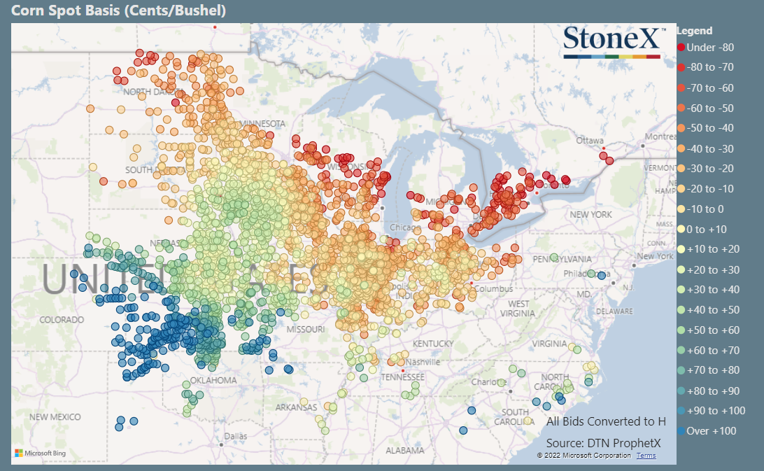 U.S. Corn Basis Maps