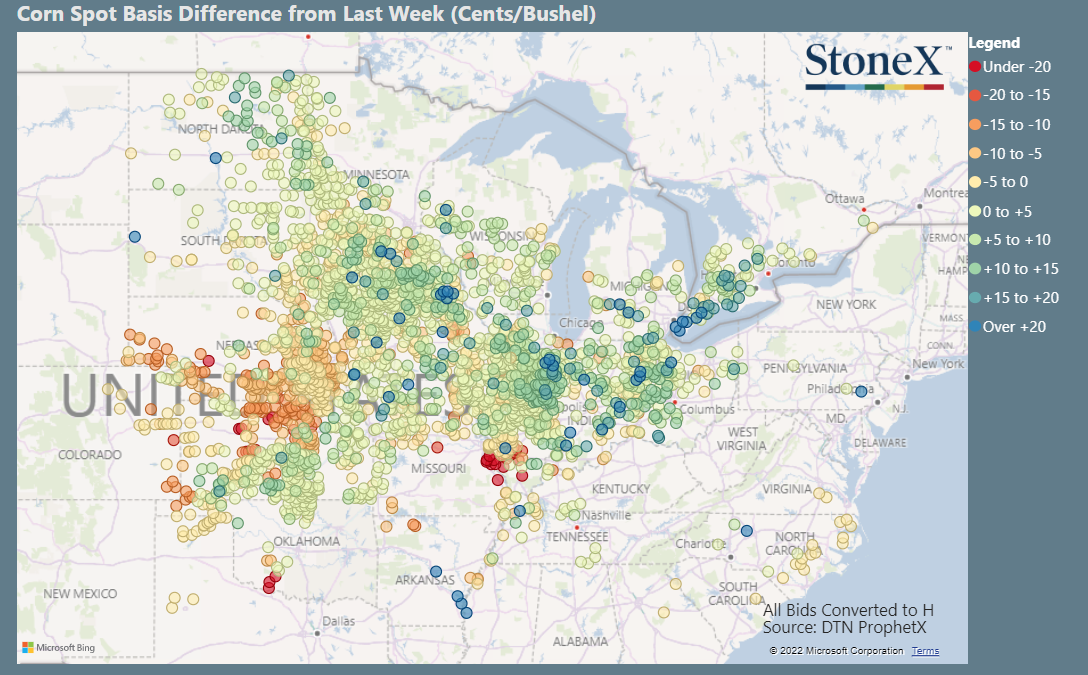 U.S. Corn Basis Maps