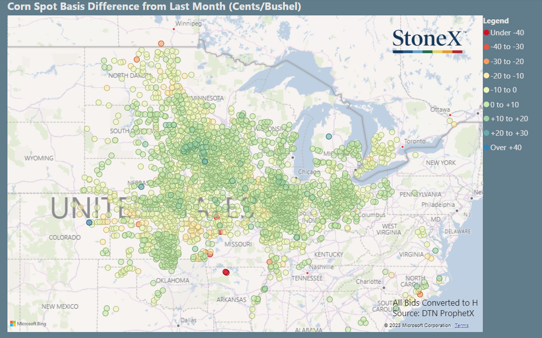 U.S. Corn Basis Maps