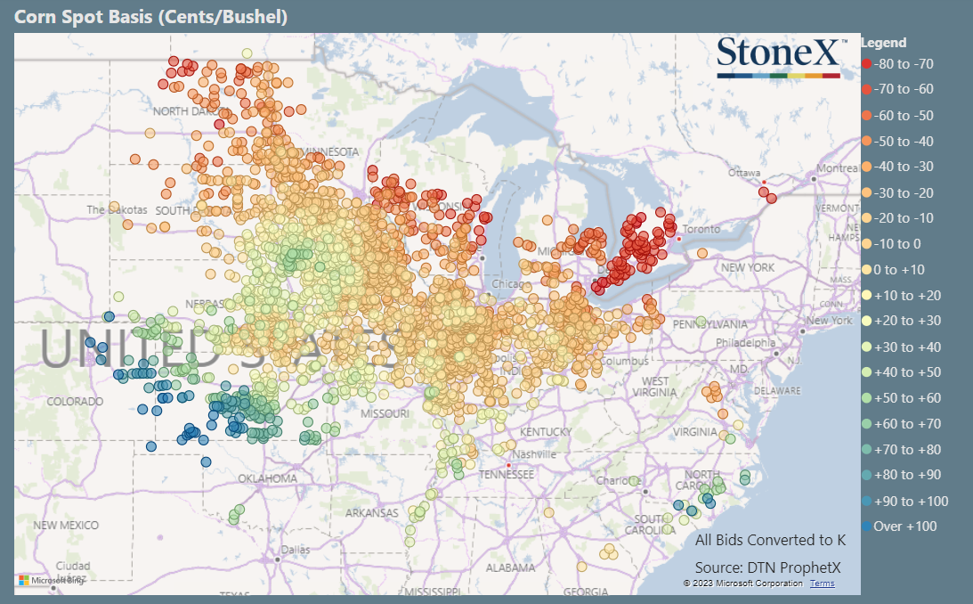 U.S. Corn Basis Maps