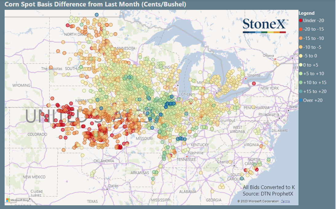U.S. Corn Basis Maps