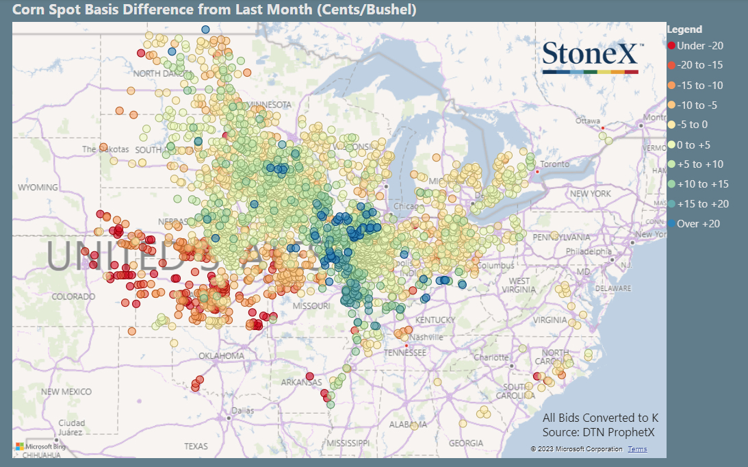 U.S. Corn Basis Maps