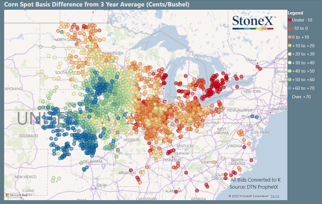 U.S. Corn Basis Maps